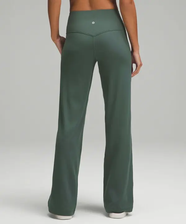 Lululemon Align™ High-Rise Wide-Leg Pant - Dark Forest | Editorialist